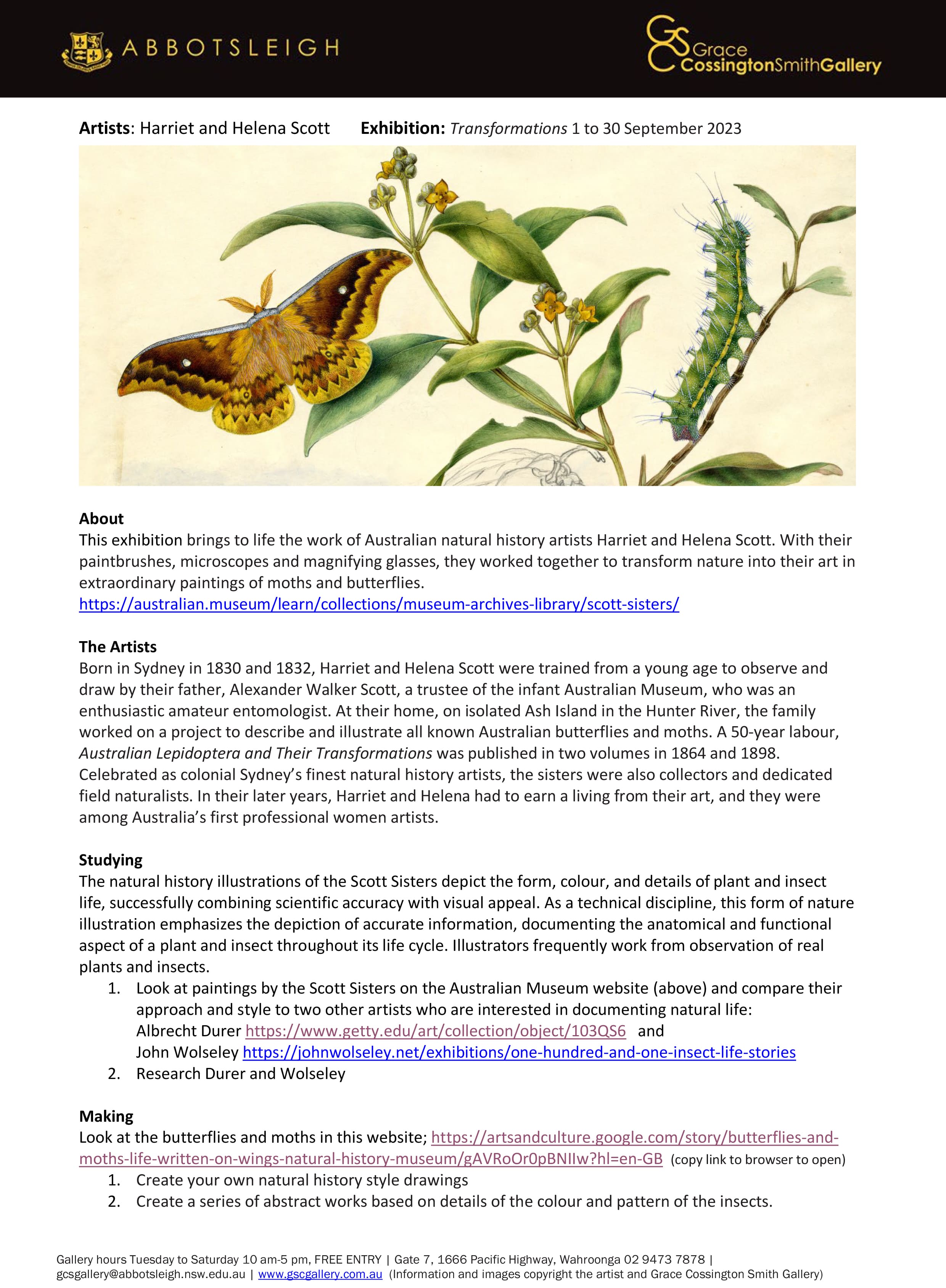 Grace Cossington Smith learning resources - Abbotsleigh | Empowering young women since 1885